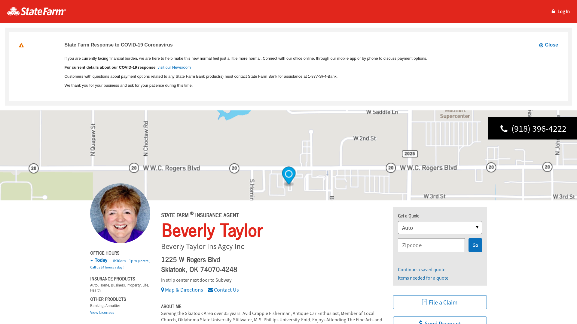 BEVERLY TAYLOR INSURANCE AGENCY - National Domains, LLC