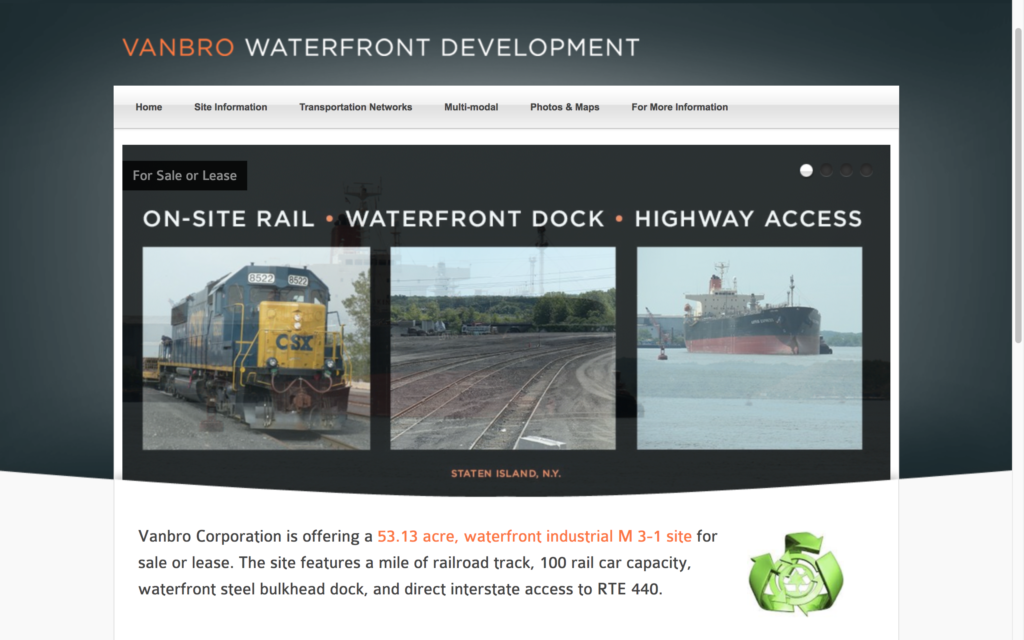 VANBRO WATERFRONT DEVELOPMENT - National Domains, LLC