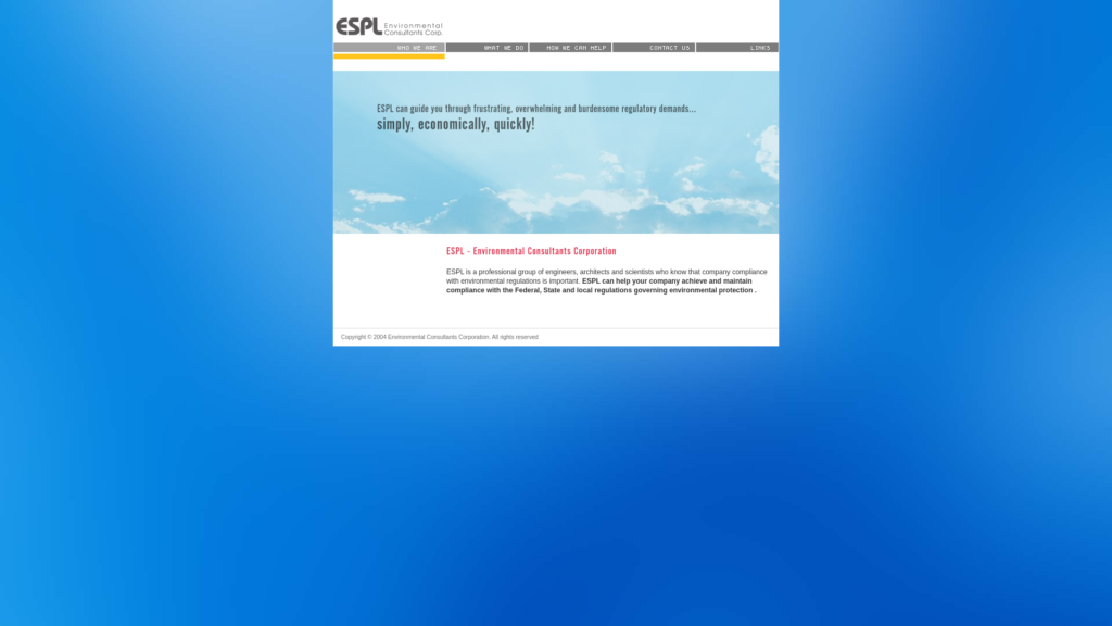 ESPL ENVIRONMENTAL CONSULTANTS - National Domains, LLC