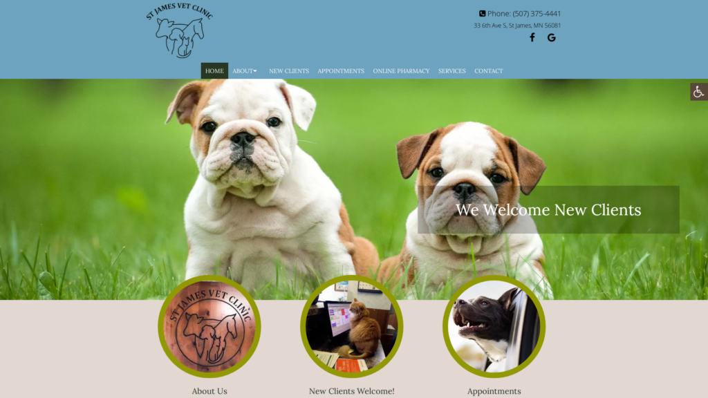 SAINT JAMES VETERINARY CLINIC - National Domains, LLC