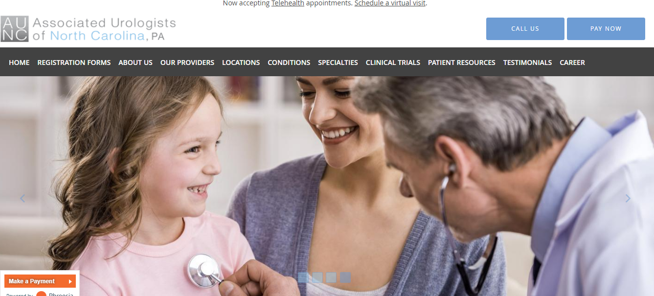 ASSOCIATED UROLOGISTS OF NORTH CAROLINA - National Domains, LLC