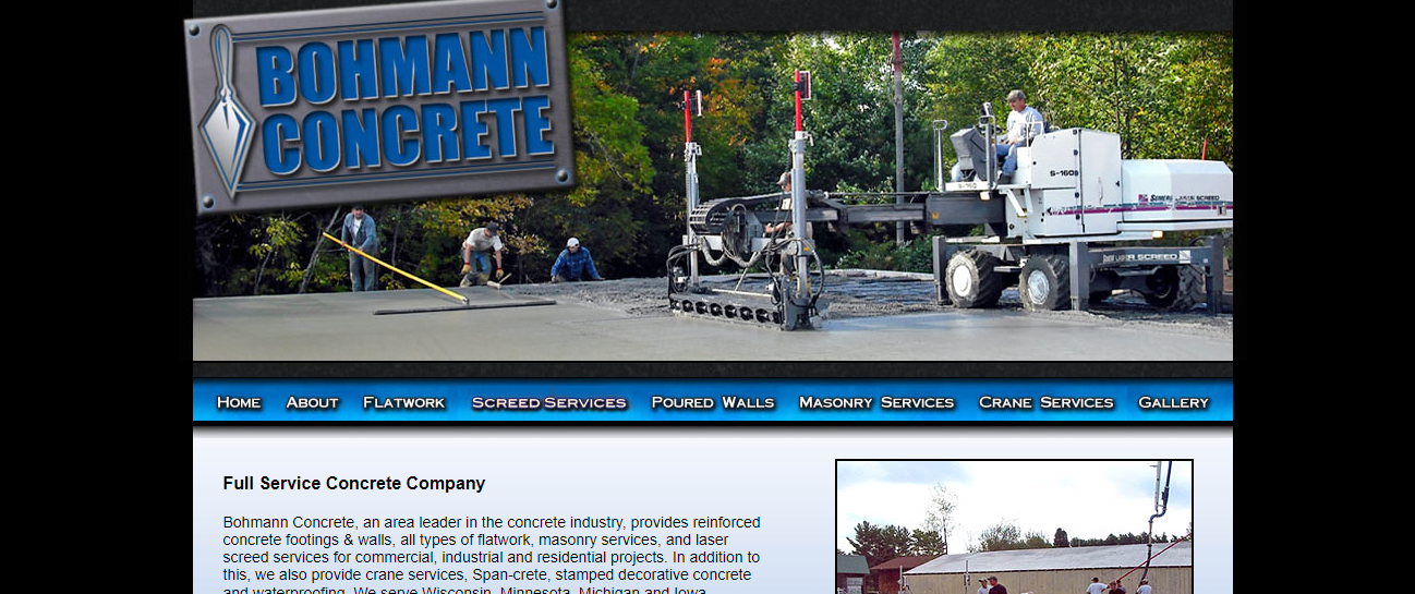 BOHMANN CONCRETE - National Domains, LLC