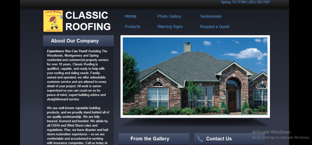 Classic Roofing - National Domains, LLC