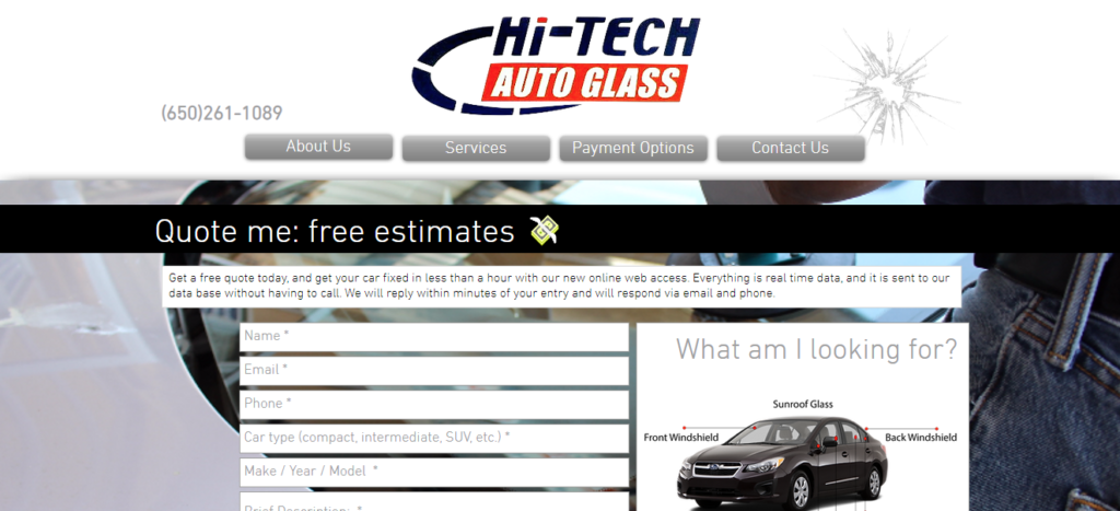 Hi-Tech Auto Glass - National Domains, LLC