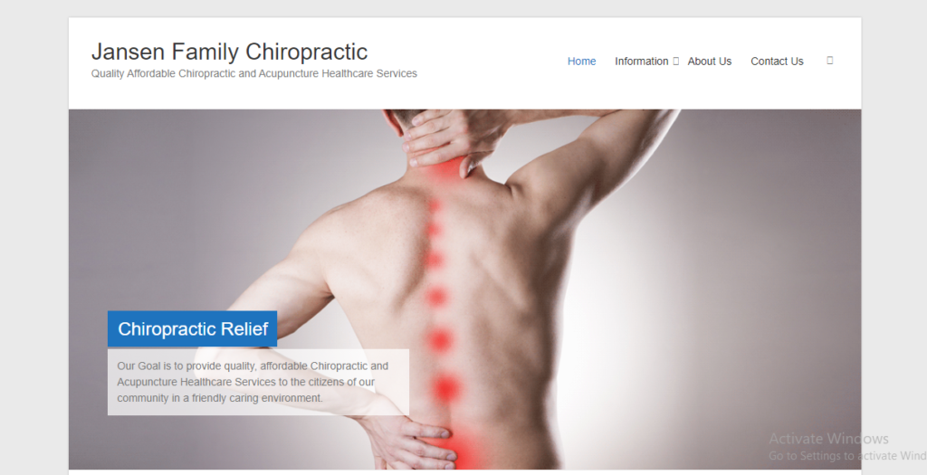 Jansen Family Chiropractic - National Domains, LLC