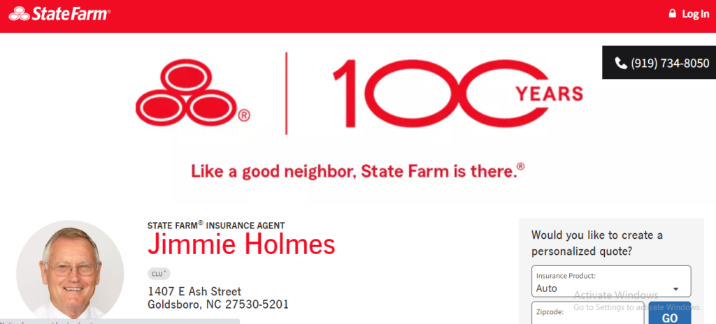 Jimmie Holmes - State Farm Insurance - National Domains, LLC