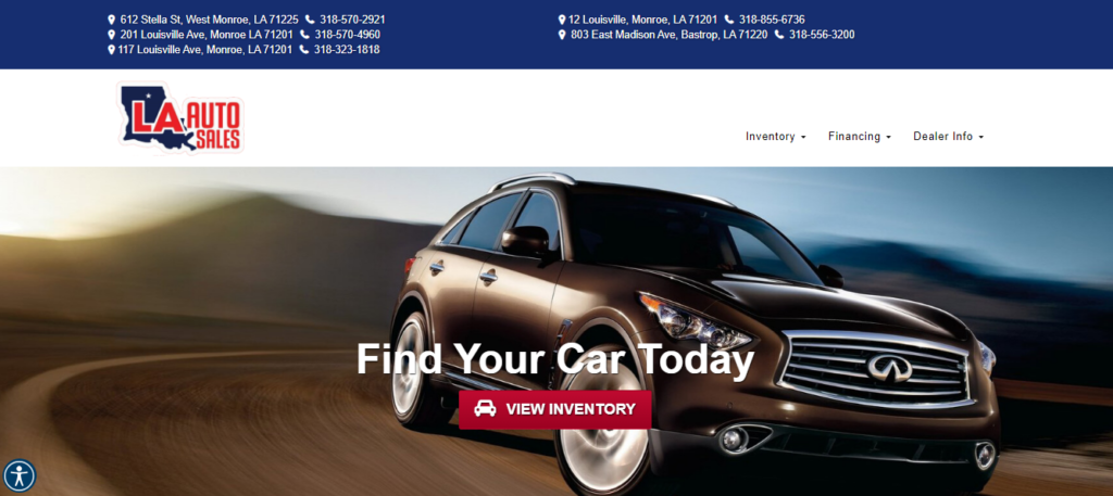 LA AUTO SALES - National Domains, LLC