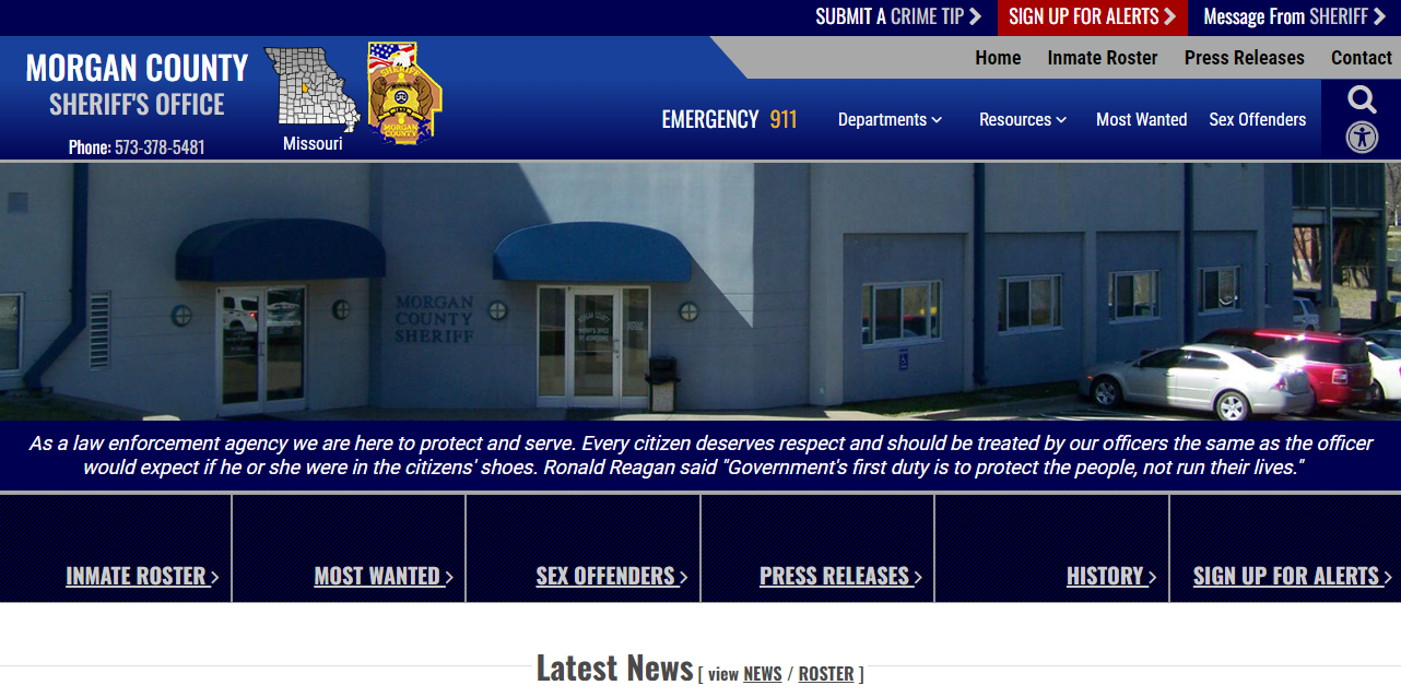 MORGAN COUNTY SHERIFF'S OFFICE - National Domains, LLC