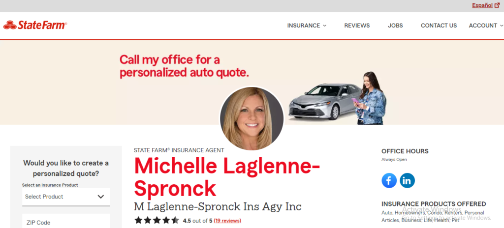Michelle Laglenne-Spronck - State Farm Insurance Agent - National ...