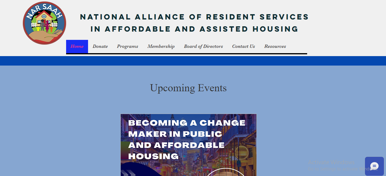 NATIONAL ALLIANCE OF RESIDENT SERVICES IN AFFORDABLE & ASSIS - National ...