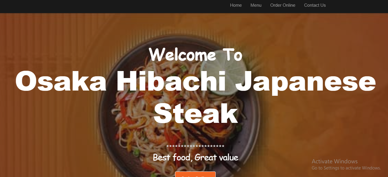Osaka Hibachi Japanese Steak - National Domains, LLC