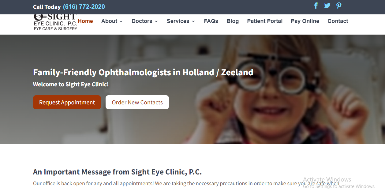 SIGHT EYE CLINIC - National Domains, LLC
