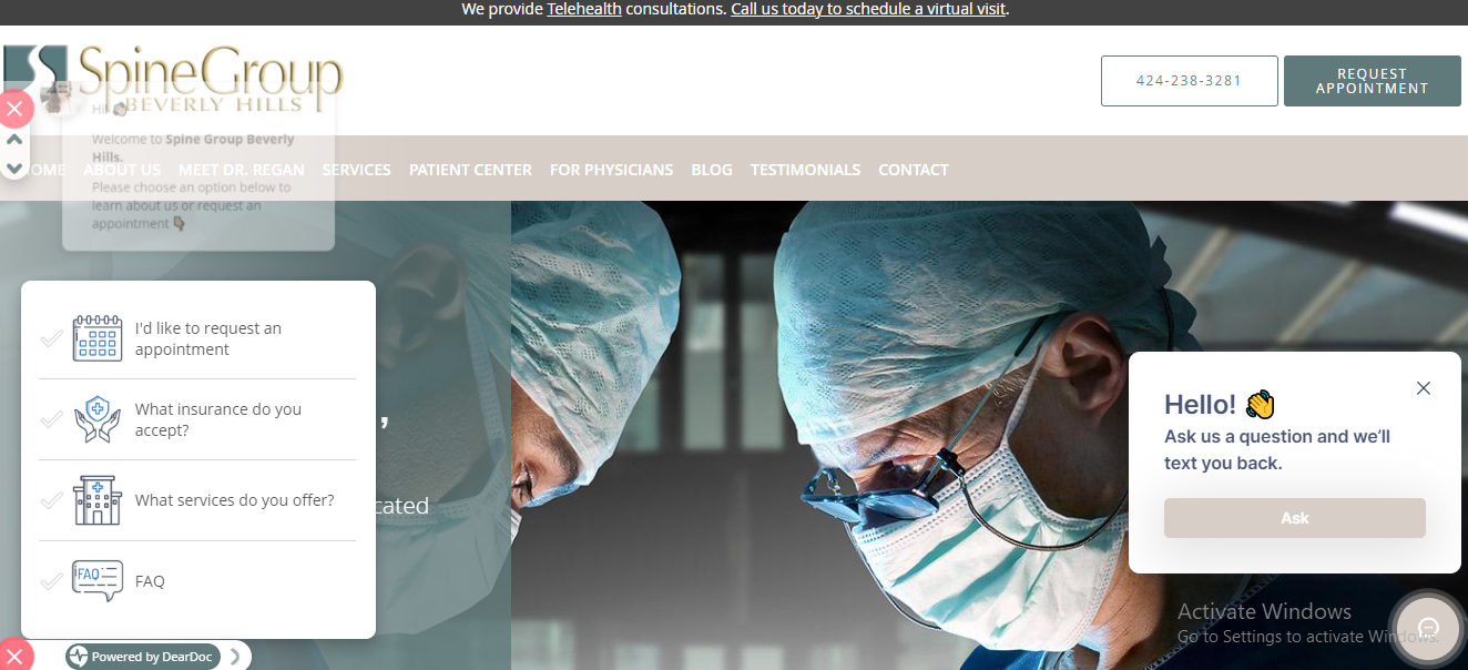 Spine Group Beverly Hills