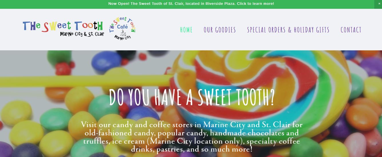 THE SWEET TOOTH OF MARINE CITY - National Domains, LLC
