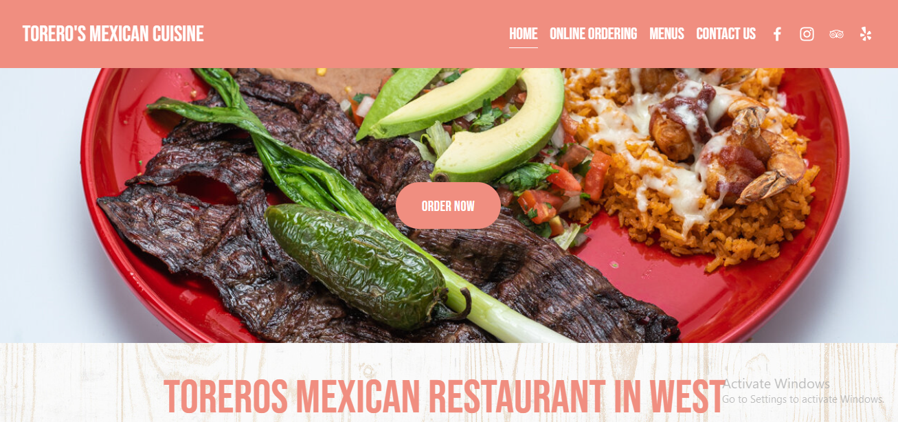 TORERO'S MEXICAN CUISINE - National Domains, LLC