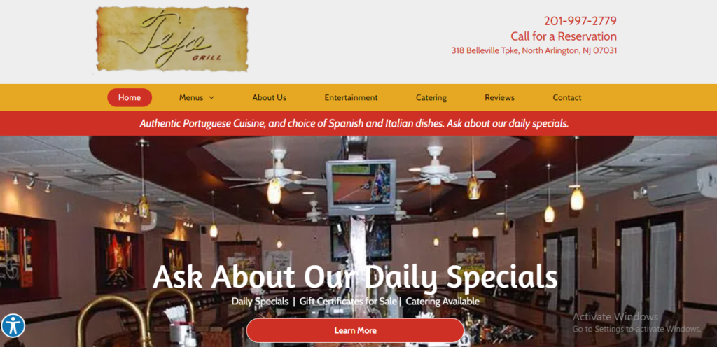 Tejo Restaurant & Bar - National Domains, LLC