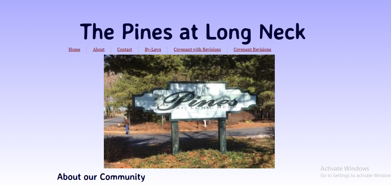 The Pines At Long Neck - National Domains, LLC
