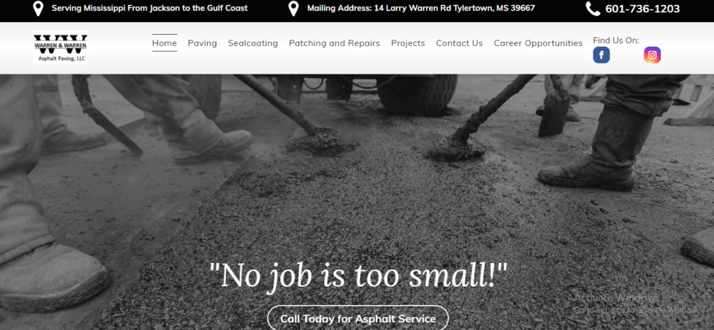 Warren & Warren Asphalt Paving - National Domains, LLC